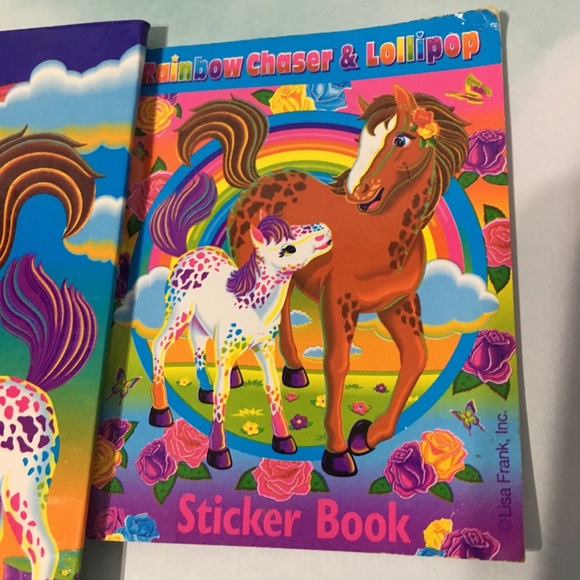Lisa Frank | Office | Lisa Frank The Fantastic World Rainbow Chaser Lollipop Pad | Poshmark